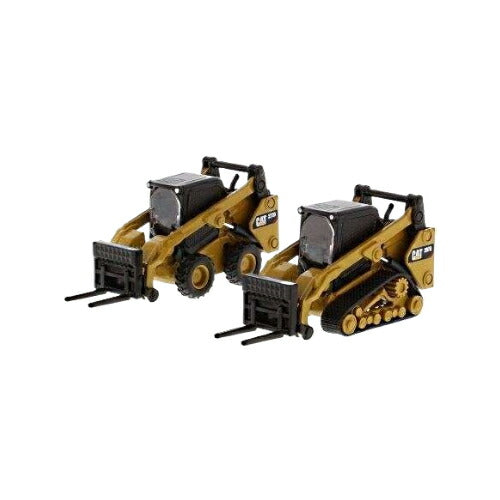 CAT 272D2 + 297D2 skid steer + / Diecast Masters 1/64 建設機械模型 工事車両 – ラストホビー
