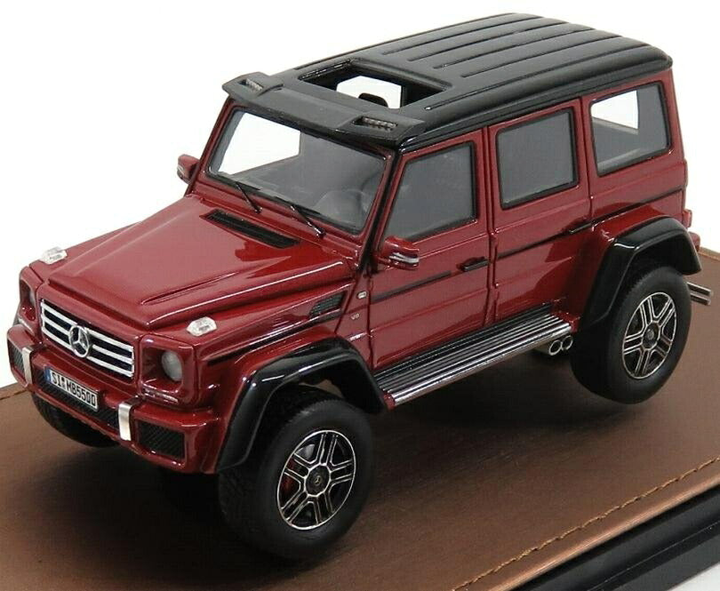 MERCEDES BENZ G-CLASS AMG G550 4X4 2016 RED/GLM-MODELS 1/43ミニカー – ラストホビー