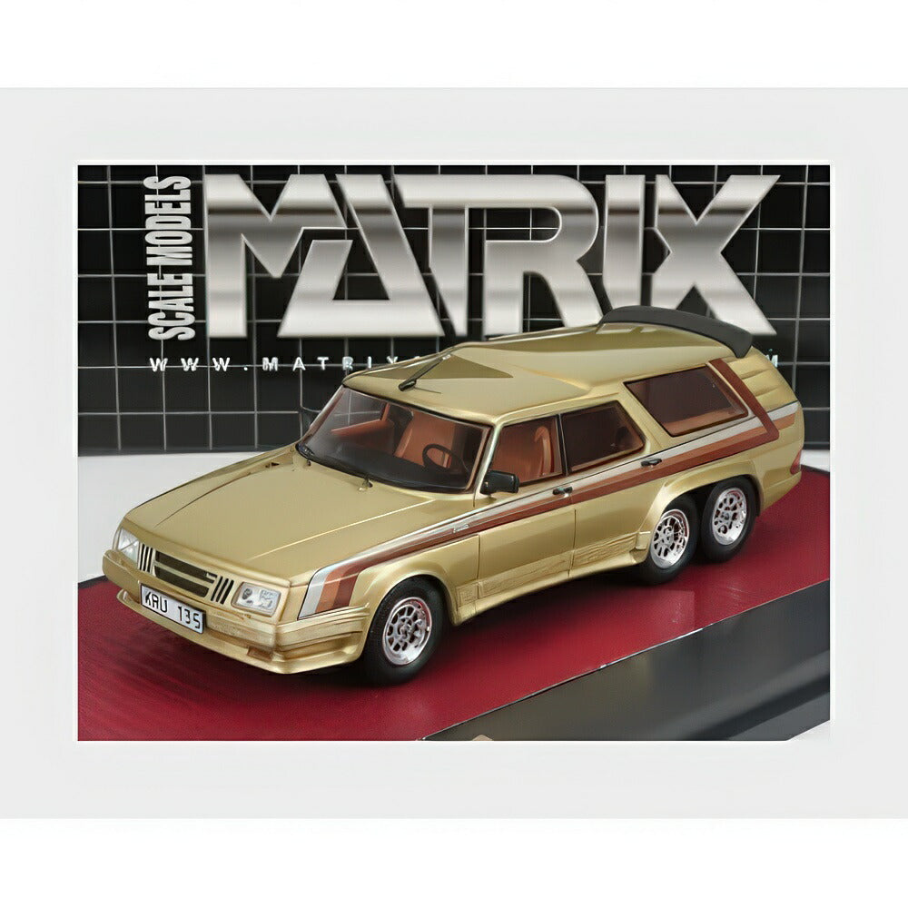Saab 906 ターボ コンセプト 1984 ゴールド Met MX41801 041/ Matrix 1/43 ミニカー – ラストホビー