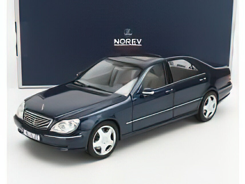 MERCEDES BENZ - S-CLASS S55 AMG 2000 - BLUE MET/Norev 1/18ミニカー – ラストホビー