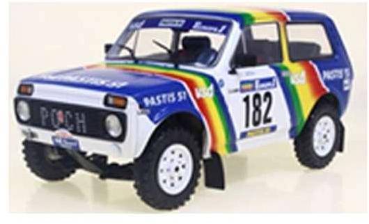 LADA NIVA N 182 RALLY PARISDAKAR 1984 JEAN PIERRE JABOUILLE MICHEL SAR ...