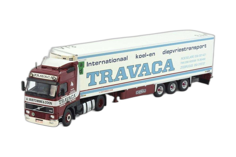 Travaca Volvo FH12 Globetrotter 冷蔵トレーラー/ Tekno 1/50 建設機械模型 ミニカー – ラストホビー