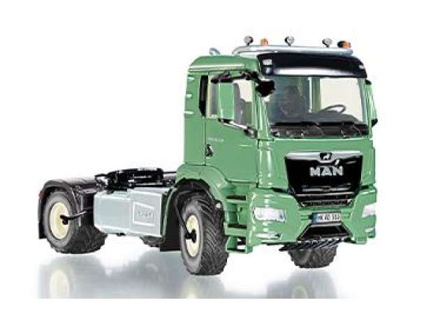 MAN TGS 18.510 4x4 BL 2-axle tractor Ackerdiesel, green/Wiking ミニカー ...
