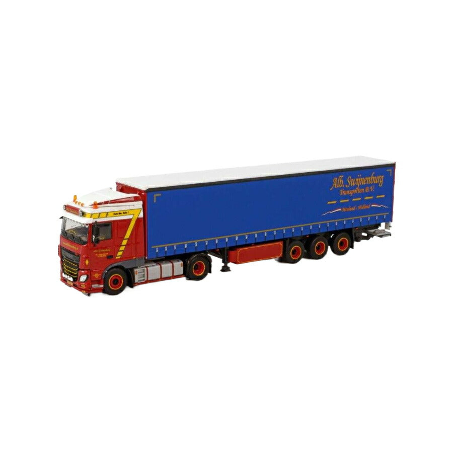 Alb. Swijnenburg DAF XF Space Cab 4x2 Curtain Tarpaulin Semitrailer 4a ...