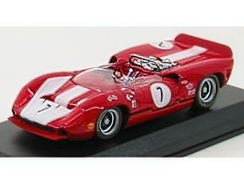 LOLA T70 SPIDER N 7 RIVERSIDE 1966 J.SURTEES RED WHITE /Best-Model 1/4 ...