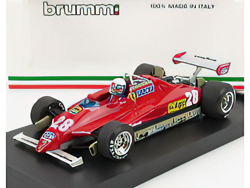 FERRARI - F1 126C2 N 28 WINNER SAN MARINO IMOLA GP 1982 DIDIER PIRONI ...