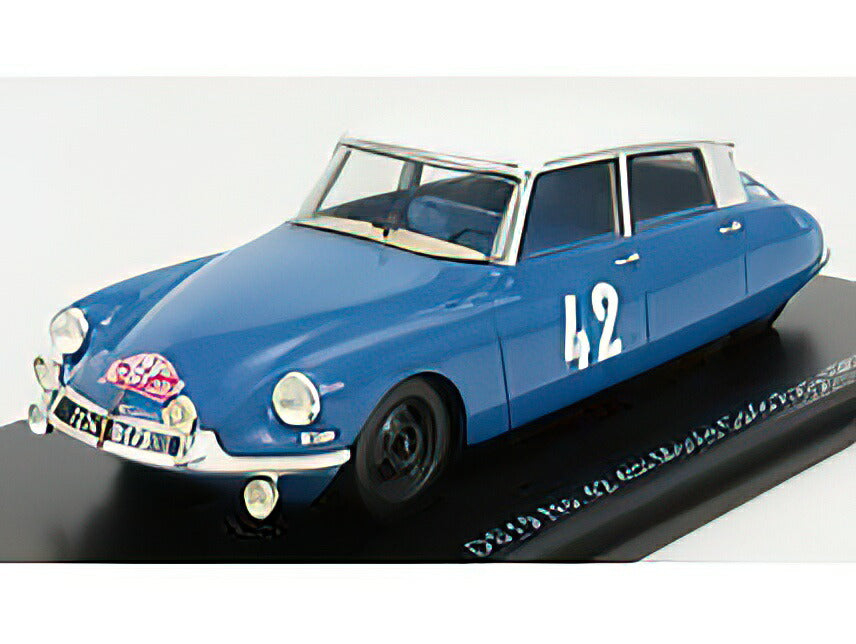 CITROEN - DS19 N 42 4th RALLY MONTECARLO 1963 L.BIANCHI - J.C.OGIER ...