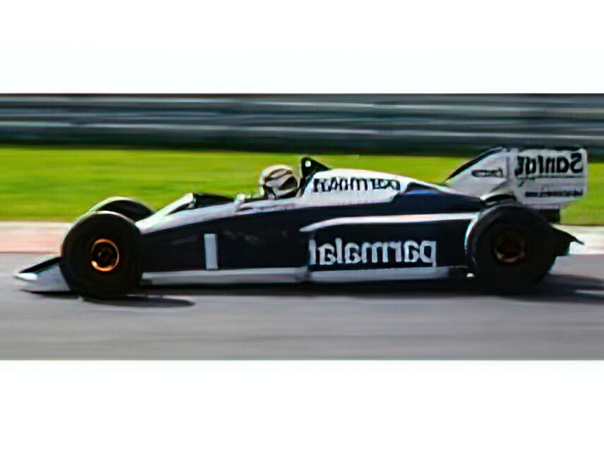 BRABHAM F1 BT53 パルマラット #1 オーストリアGP 2位 1984 ネルソン・ピケ ホワイト/ブルー / GP Repli ...