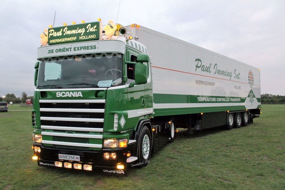 【予約】2017年8-10月以降発売予定Imming, Paul Scaniaスカニア 4-serie Low cabin リーファー セミ ...