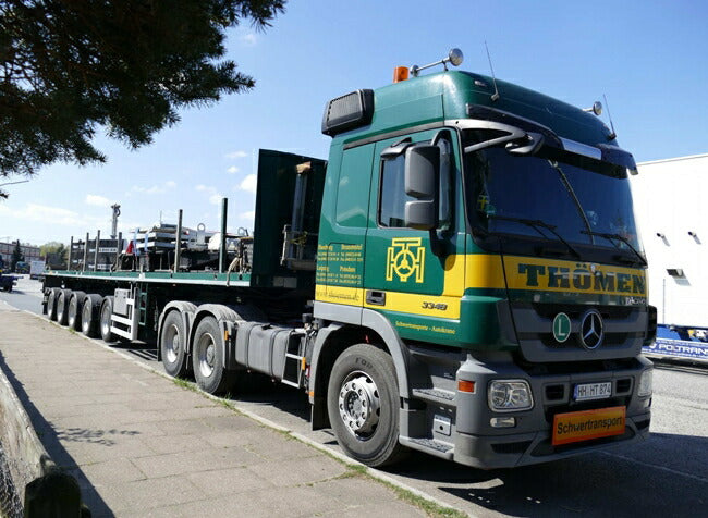 【予約】10-12月以降発売予定Thomen メルセデスベンツ MP3 L バラストトレーラー 5軸トラック /WSI 建設機械模型 工事車 ...